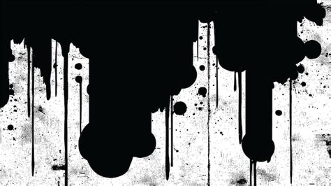 White Drip Wallpaper