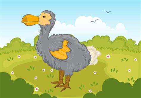 Dodo Bird In Park Vector 147106 Vector Art At Vecteezy