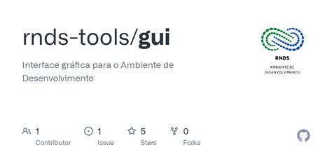 Github Rnds Toolsgui Interface Gráfica Para O Ambiente De