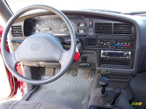 1993 Garnet Red Pearl Toyota Pickup Deluxe Extended Cab 4x4 4621434
