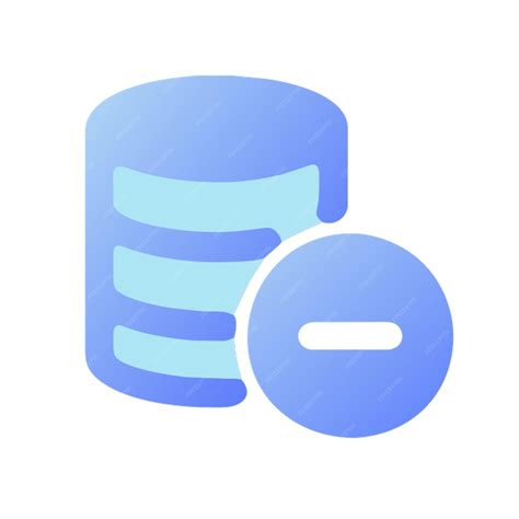 Premium Vector Database Icon Colored Shapes Gradient Premium Vector Database Icon Colored Shapes Gradient