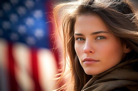 Premium Photo American Voter In An Election Polling Station Voting