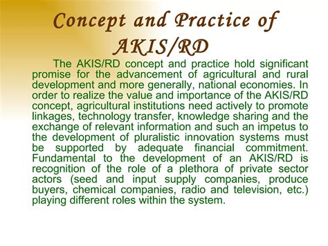 Agriculture Knowledge Information System Ppt
