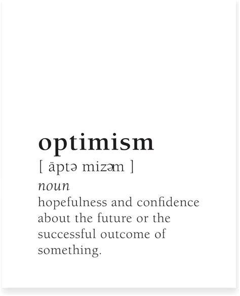 Optimistic Definition
