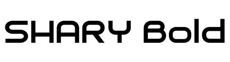 Shary Bold Font