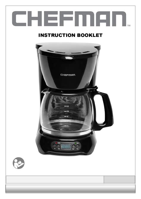 Chefman 12 Cup Programmable Coffee Maker