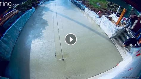 Skillful Construction Workers In Action Concrete Formwork Floating