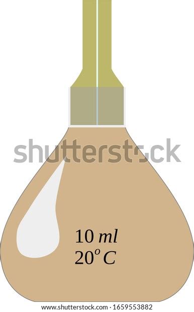 Pycnometer Specific Gravity Bottle Instrument Used Stock Vector Royalty Free 1659553882