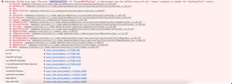 Dialog Onbackdropclick Depricated Warning · Issue 27658 · Muimaterial Ui · Github