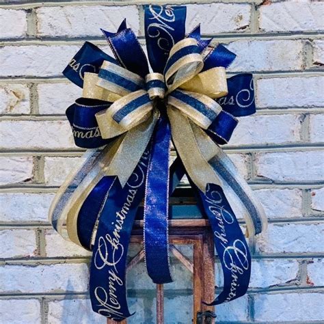 Small Blue Bows Etsy