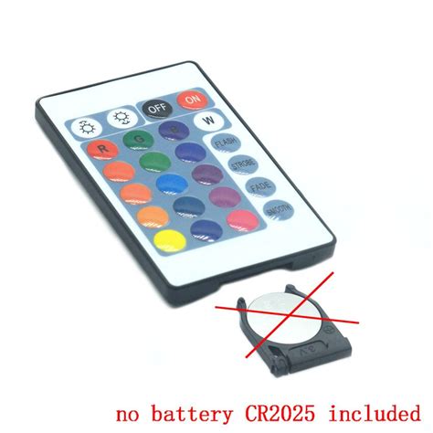 Mando A Distancia Controlador RGB LED Teclas DC Grandado