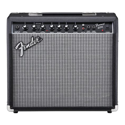 Fender Frontman 25r Reference And Owners Manual Pdf Download Manualslib