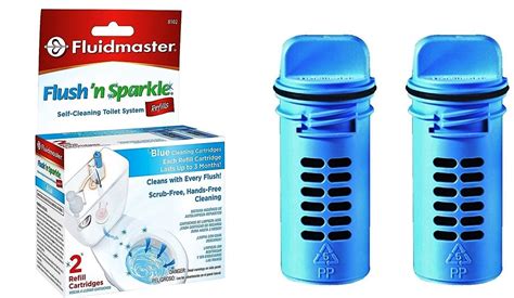 Buy The Fluidmaster 8102p8 Flush N Sparkle Blue Cleaning Refill