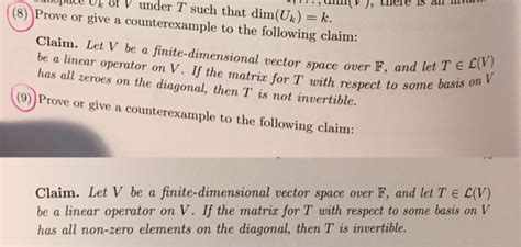 solved prove or give a counterexample to the following