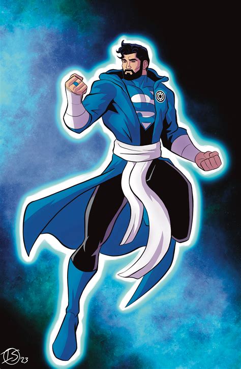 I Wanted To Revisit My Blue Lantern Superman Concept From Last Year