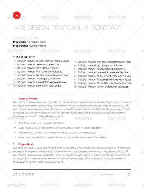 Project Proposal Template Bundle W Invoice And Contract Print Templates