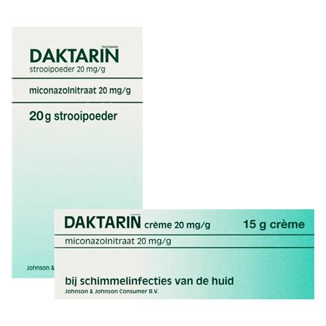 Daktarin Crème 15gr Daktarin Strooipoeder 20gr Pakket Pleinnl