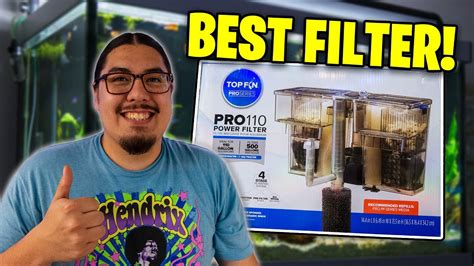 Top Fin Pro 5070110 Series Power Filter Review Setup Youtube