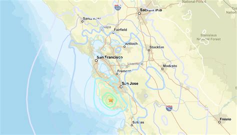 4 6 Magnitude Earthquake Reverberates From Boulder Creek And Brookdale