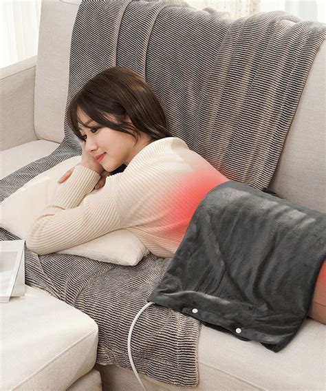 온열 찜질기💗 전기 허리 복부 온열기 배 찜질팩 휴대용 전기핫팩 극세사 사무실 가정용 에이블리