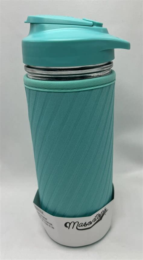 Masontops Mason Jar Hydration Kit Glass Water Bottle 16oz New 829188001537 Ebay