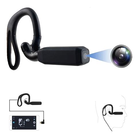 Ear Mounted Usb Camera Wearable Mini Webcam Uvc 1080p Hdr Sensor Face