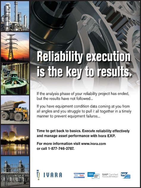 Reliabilityweb Uptime 20111011 Pdf Reliability Engineering