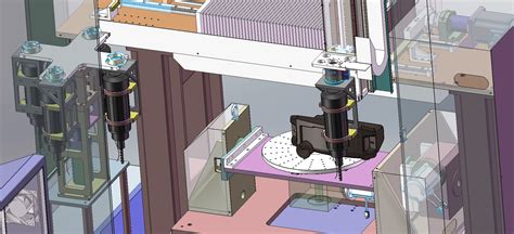 Industrial 3d Model Six Axis Cnc Machining Center Plastic Oil Bottle