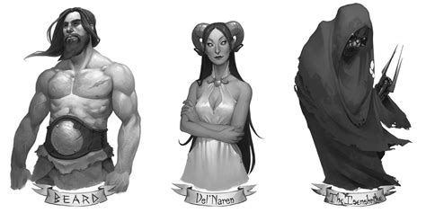 Alexandra Douglass Portfolio Portfolio Concept Art Male Sketch