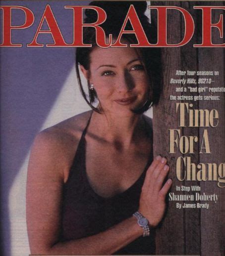 Shannen Doherty Parade Magazine 1995 Cover Photo United States