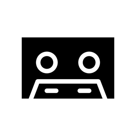 Cassete Icon Vector Symbol Design Illustration 26326988 Vector Art At