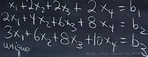 mit线性代数：8 求解ax b：可解性和解的结构 ax b的特解怎么求 csdn博客