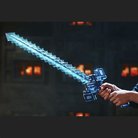 🎬 A Minecraft Movie Iron And Diamond Sword Movie Video Game Props Cosplay・ 3d File For 3d