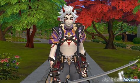Скачать Arataki Itto от Ksksimskreator для Симс 4