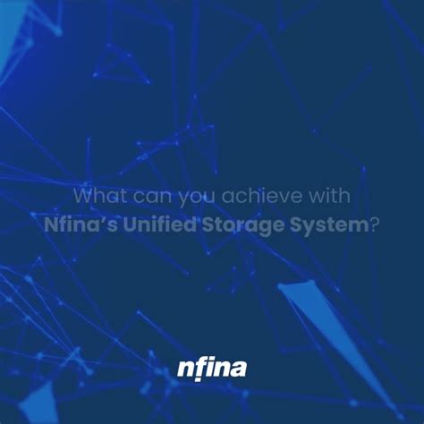 [video] Nfina Technologies On Linkedin A Unified Storage System From Nfina