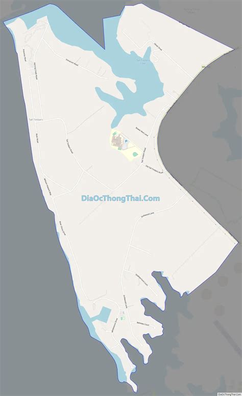 Map Of Tall Timbers Cdp Thong Thai Real
