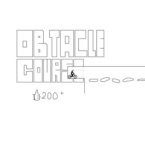 Obtacle Course By Muazsag Free Rider Hd Track