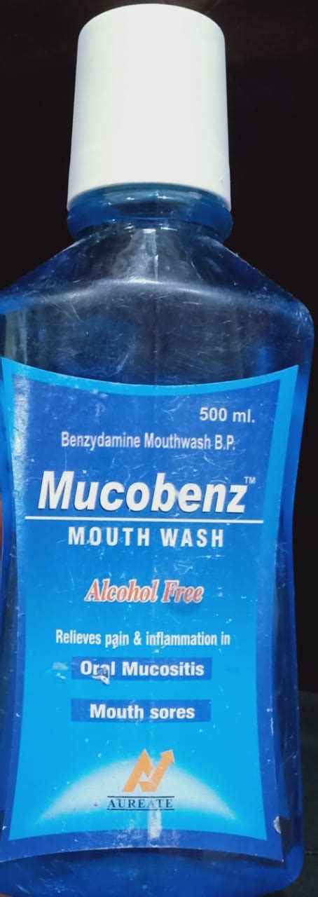 Mucobenz Mouthwash 500ml Mopharma