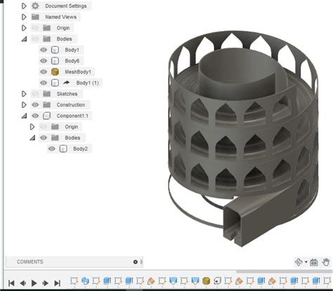 Combine Cut A Component From Another Complex Component Of Components