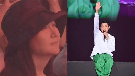孟晚舟现身刘德华演唱会，戴渔夫帽知性美丽低调，两位大佬顶峰相见 腾讯新闻
