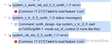 Osd核使用方法和报错解决方法 Common 17 217 Failed To Load Feature Core Csdn博客