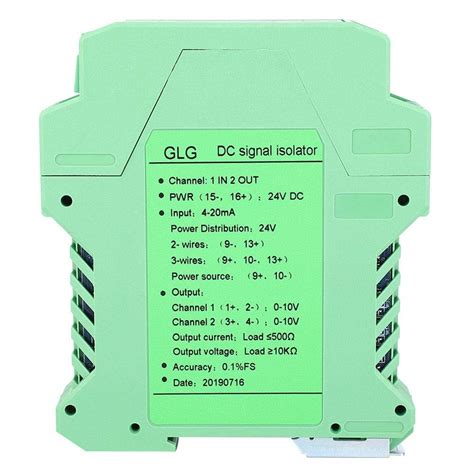 Dc Signal Conditioner 4~20ma Module Signal Isolator Transmitter Conditioner Dc Voltage And