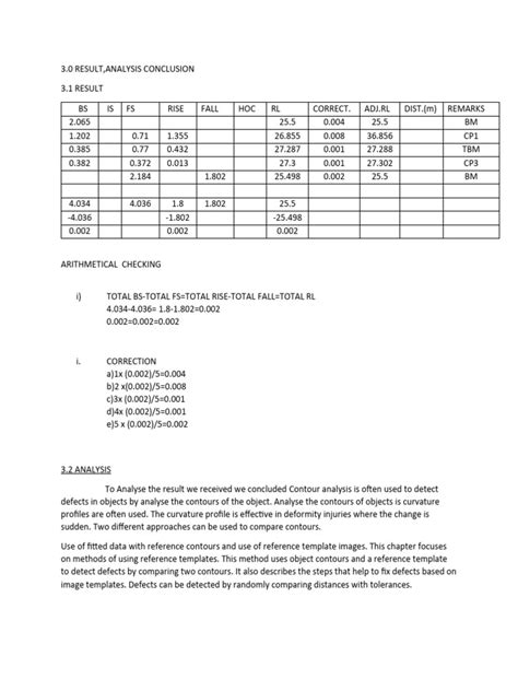 Result Analysis Conclusion Pdf Applied Mathematics