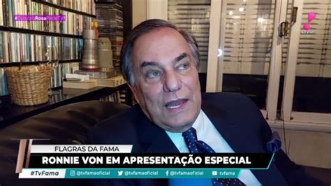 Ronnie Von Revela Segredo íntimo Se Um Encosta No Outro Dá Choque 19 10 2022 Uol Vivabem