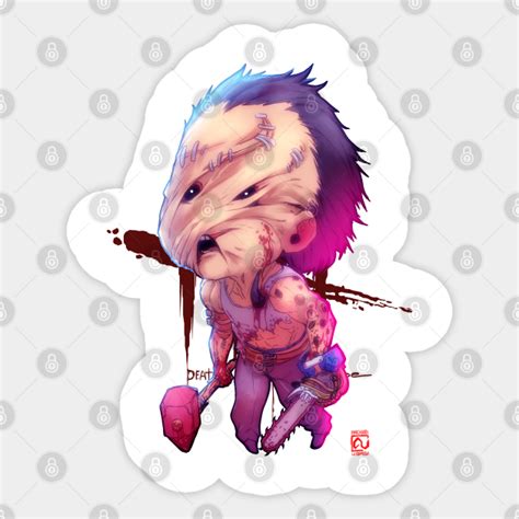 Dbd Chibi Killer Billy Dead By Daylight Sticker Teepublic