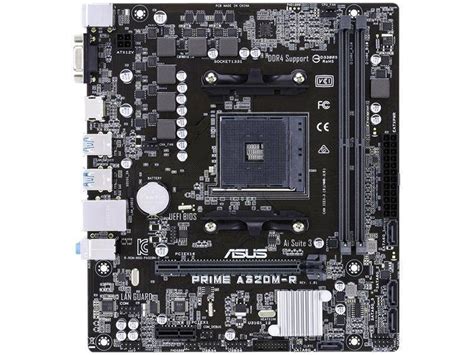 Motherboard ASUS A320M-R (Socket A320 - AMD A320 - Micro ATX) | Worten.pt