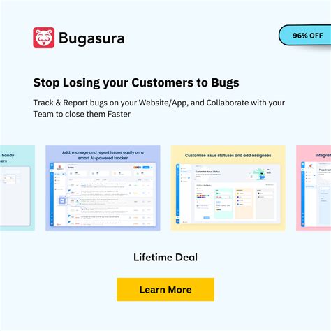 bugasura unleash seamless bug tracking for flawless digital