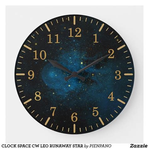 Clock Space Cw Leo Runaway Star