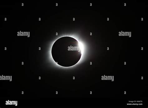 Solar Eclipse This Photo Taken By An Expedition From The Korea