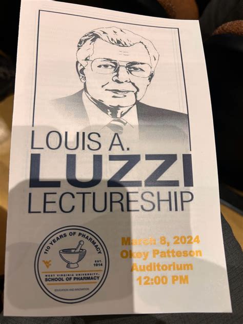 Thanks To Dr Michael Newton For Presenting At The Luzzi Lecture Today
